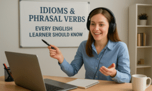 Idioms & Phrasal Verbs Every English Learner Should Know